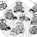 Loader SVG, Loader Truck Clipart, Construction Clipart, Svg Png Eps Dxf ...