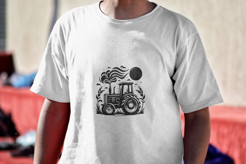 Tractor Clip Art Bundle, Tractor SVG, Farm Life SVG, Farm Tractor ...
