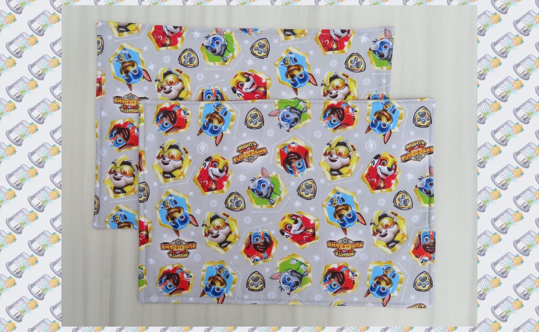 Mighty Pups - Super Paws - Paw Patrol - Sets of 2 Handmade. - Etsy