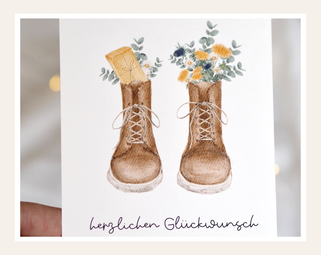 Congratulations Card Greeting Card Postcard Happy Birthday ...