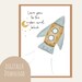 DIY Rocket for Handprint Instant Download Digital File Father's Day ...