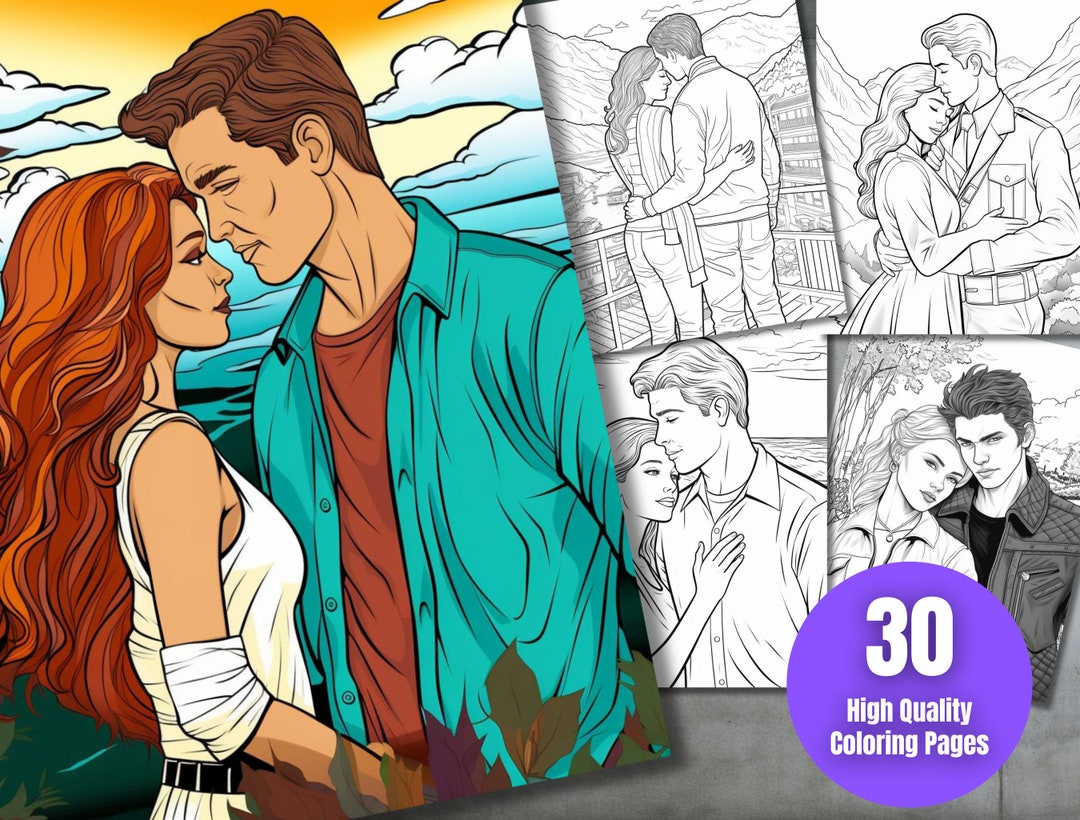 Romance Artwork Coloring Pages With Beautiful Coloring Perfect for ...