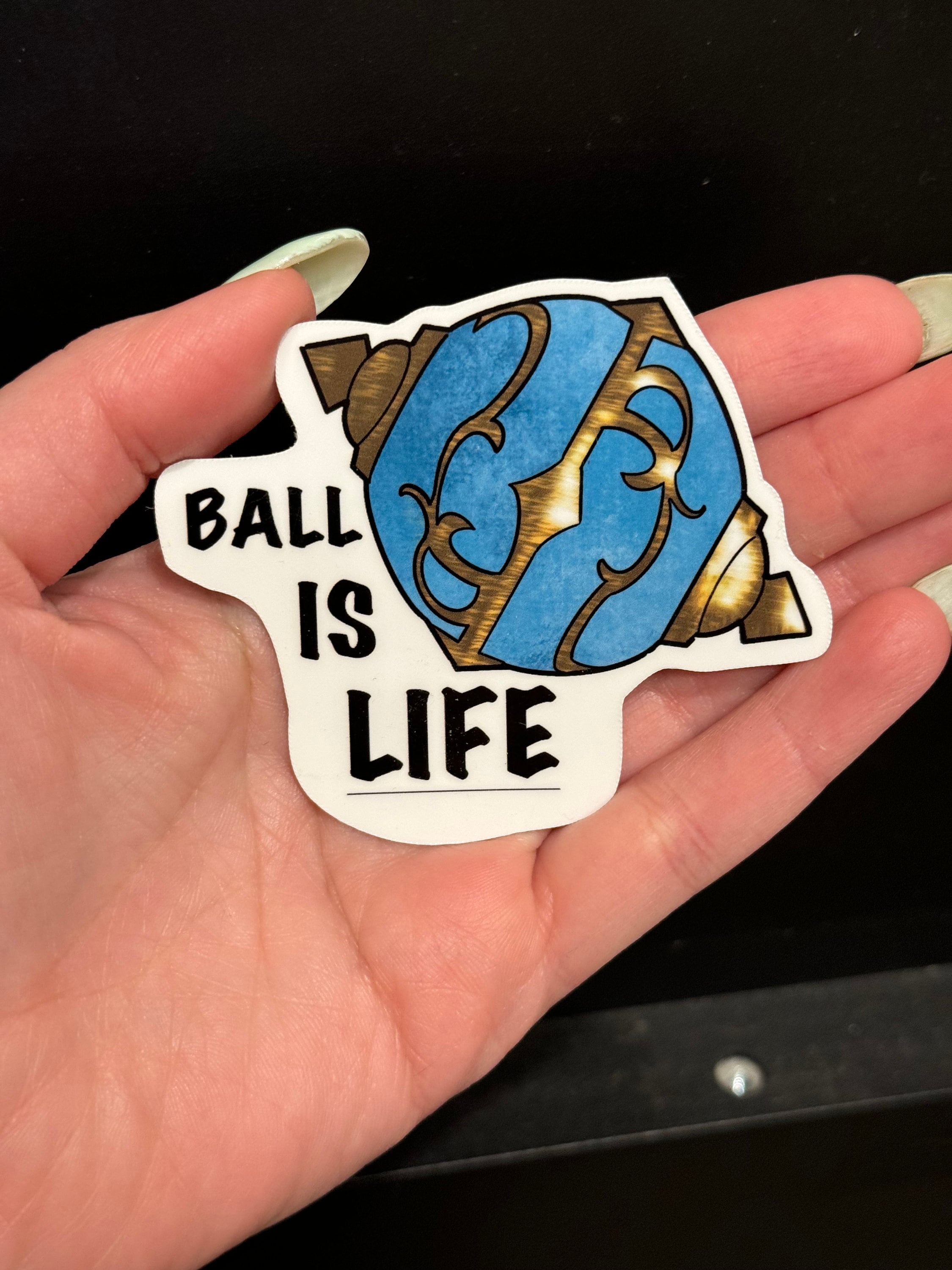 Palworld Ball is Life Sticker Palworld Sticker Video Game Sticker Dnd ...