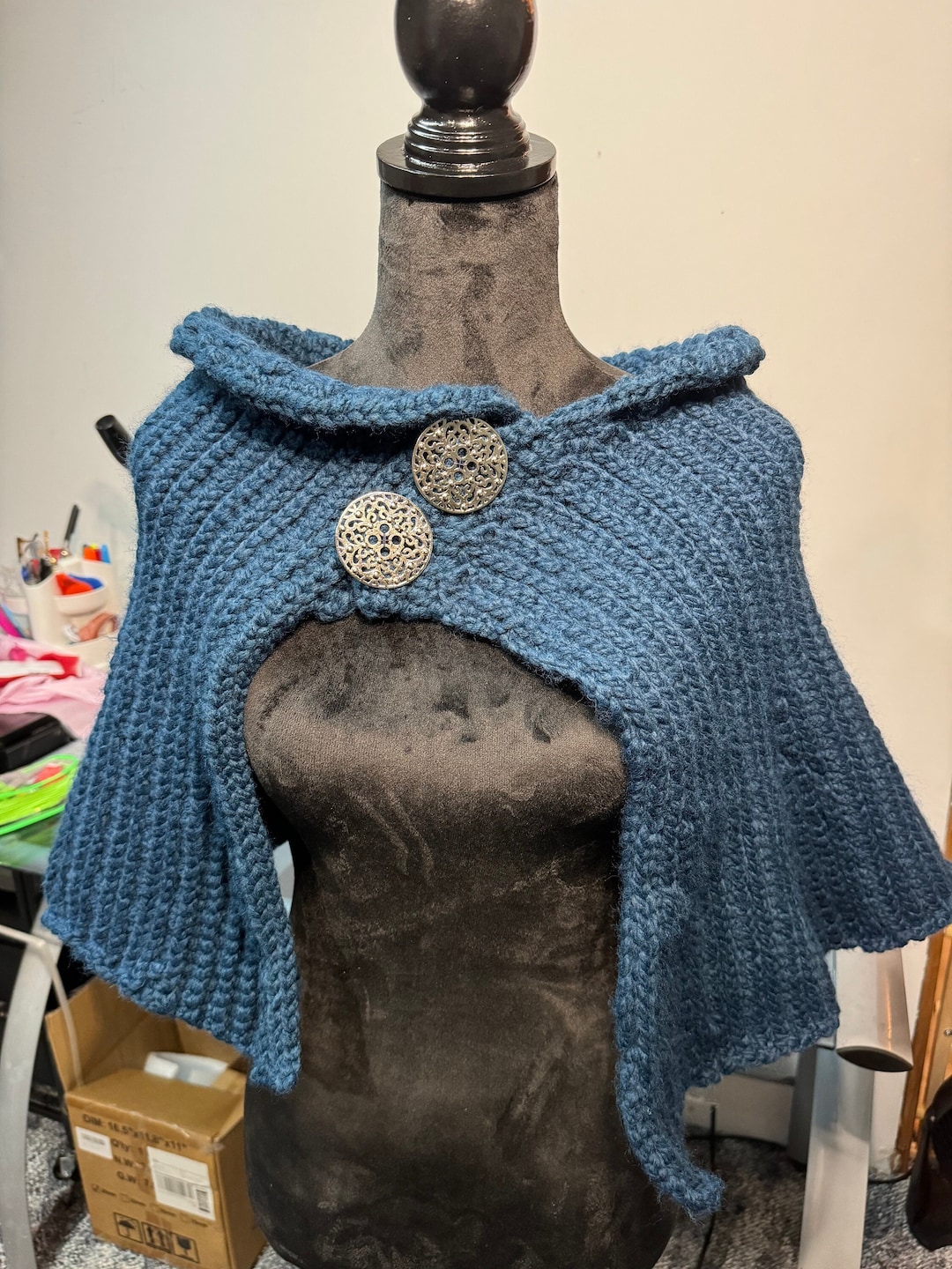 Hand-stitched Wool Capelet - Women's Cape - Outlander Capelet - Etsy