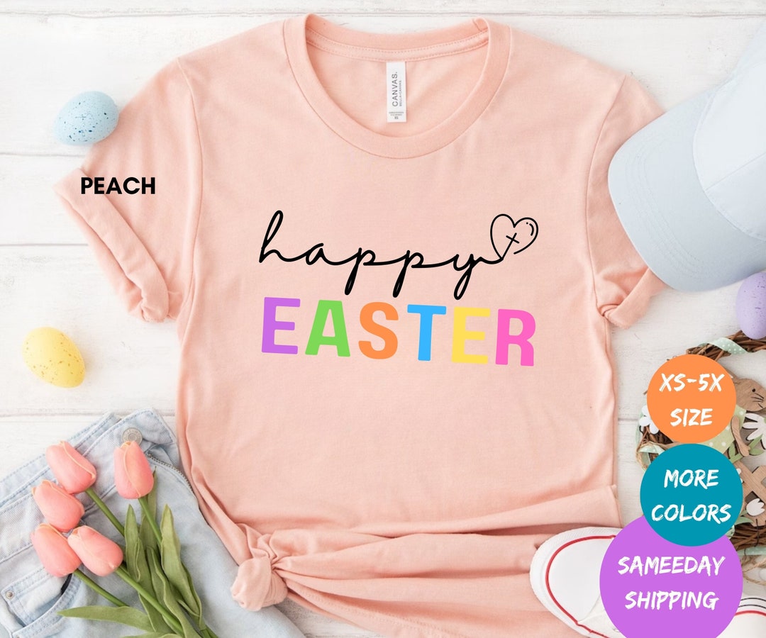 Happy Easter Tshirt Religious Easter Sweatshirt Gift Christian Family ...