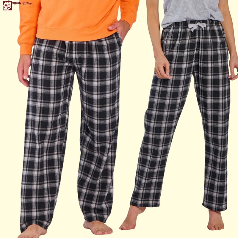 Flannel Pajamas Unisex - Etsy