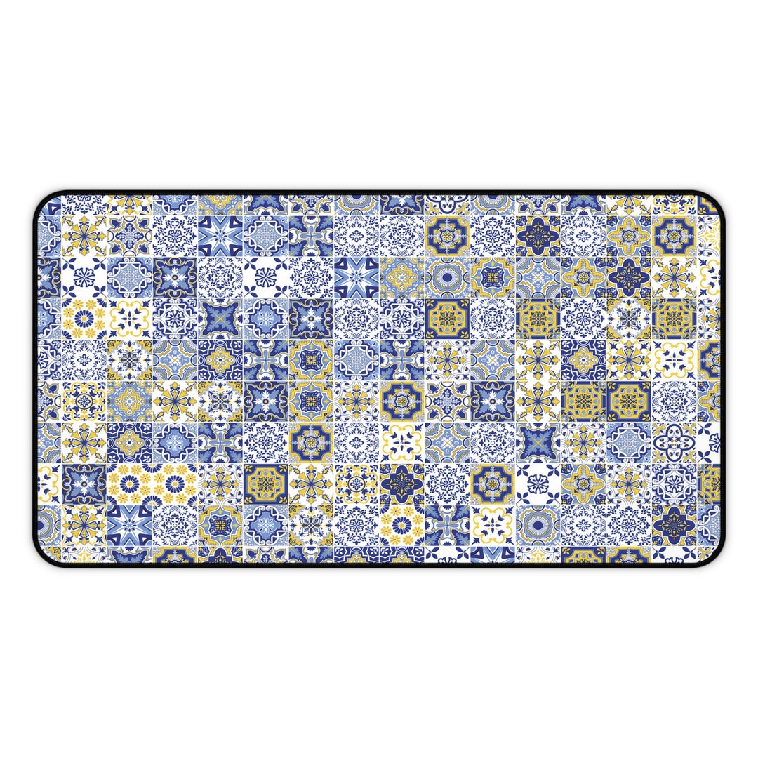 Azulejos ,classic Portuguese and Spanish Mosaic Tile Patterns ,desk Mat ...