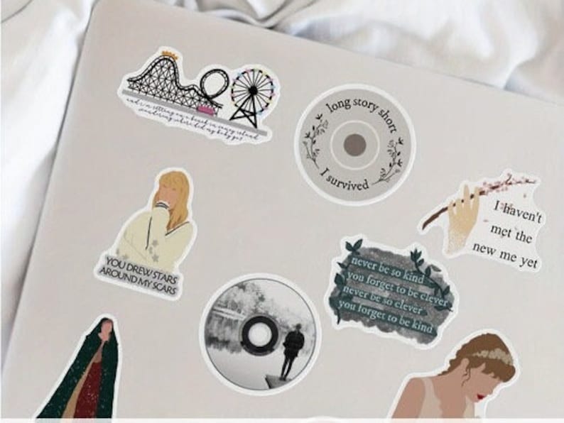 Taylor Swift Planner/journal Stickers - Etsy