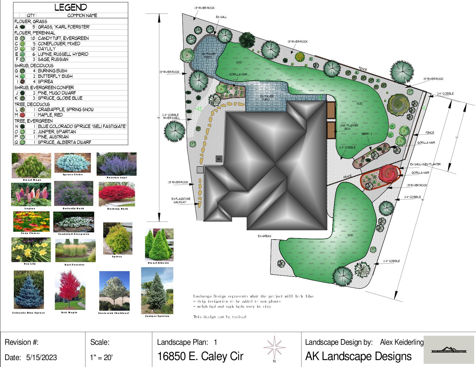 Custom Landscape Design - Etsy