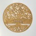 Family Tree Round Sign SVG File Laser Ready - Etsy