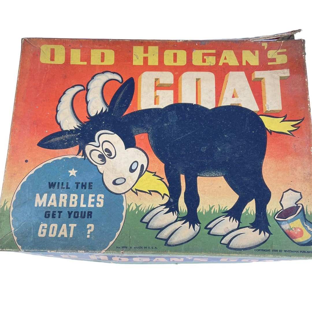 Antique Old Hogans Goat Game 1939 Whitman INCOMPLETE - Etsy