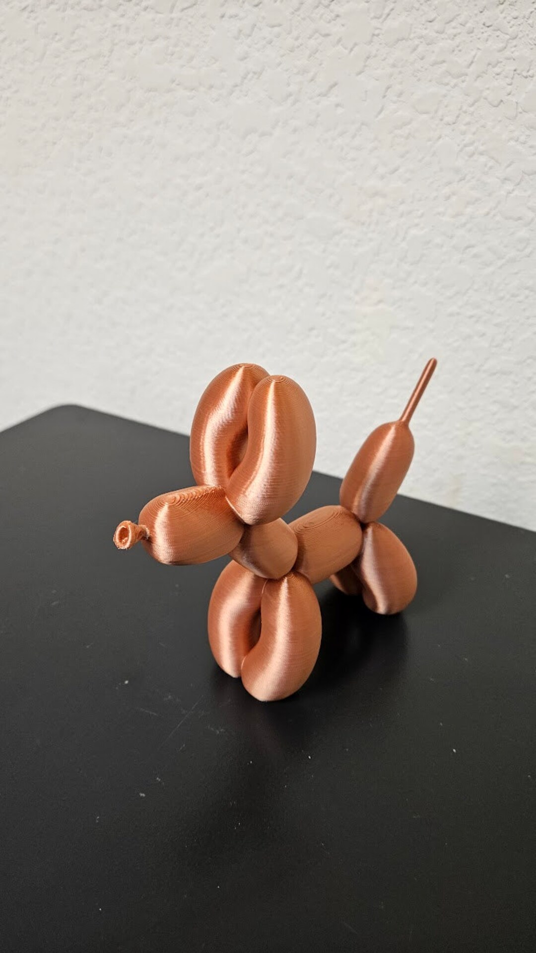 Balloon Dog Statue Shimmering Copper Color 5 Inches - Etsy