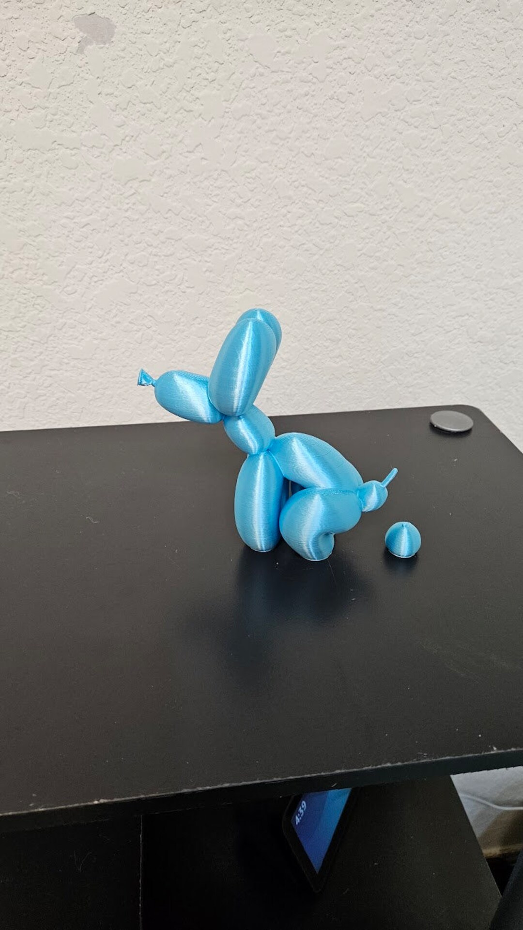 Balloon Dog Pooping Shimmering Baby Blue Color 6 Inch Statue - Etsy