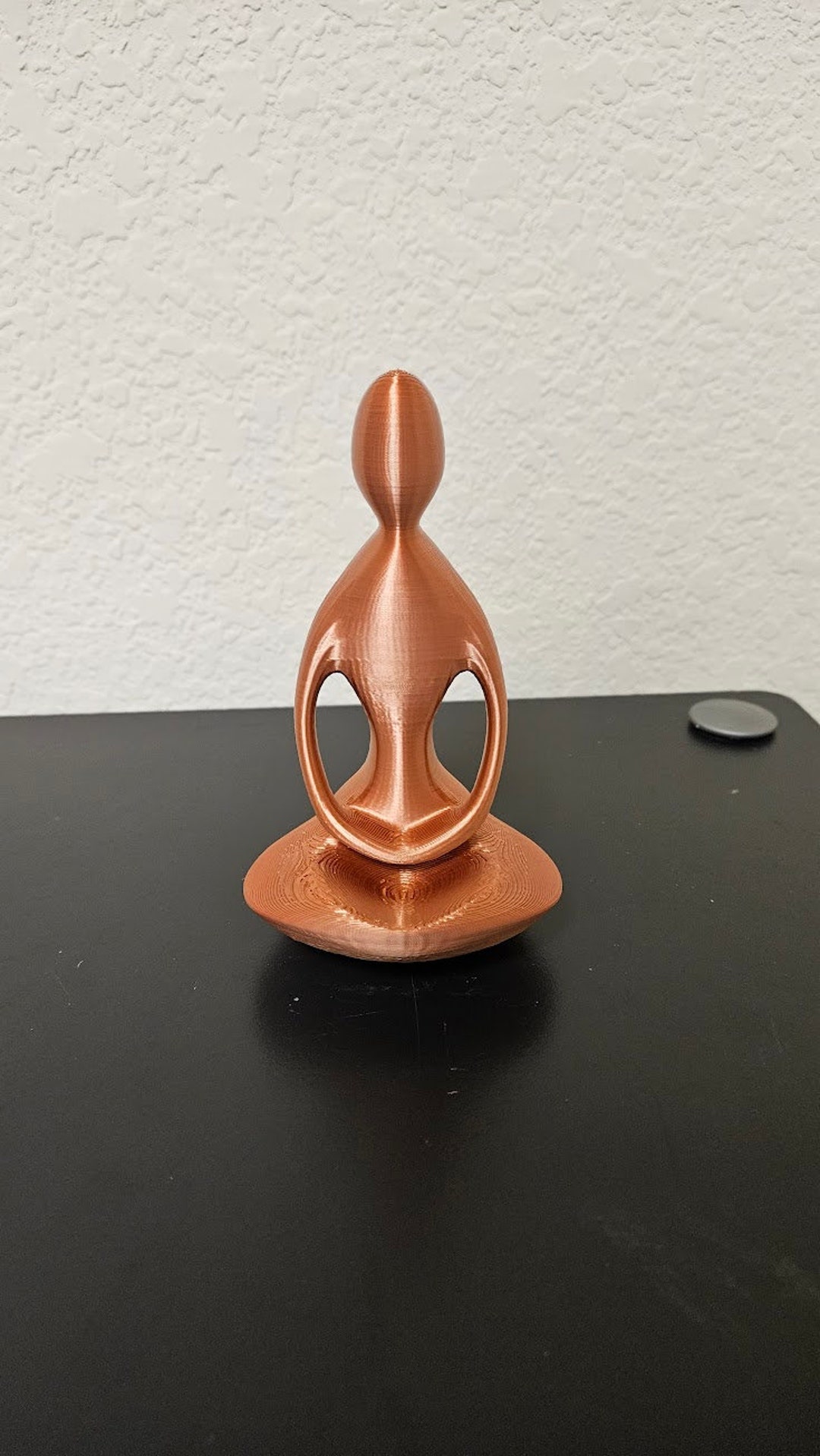 Praying Man Statue Shimmering Gold Color 5 Inches - Etsy