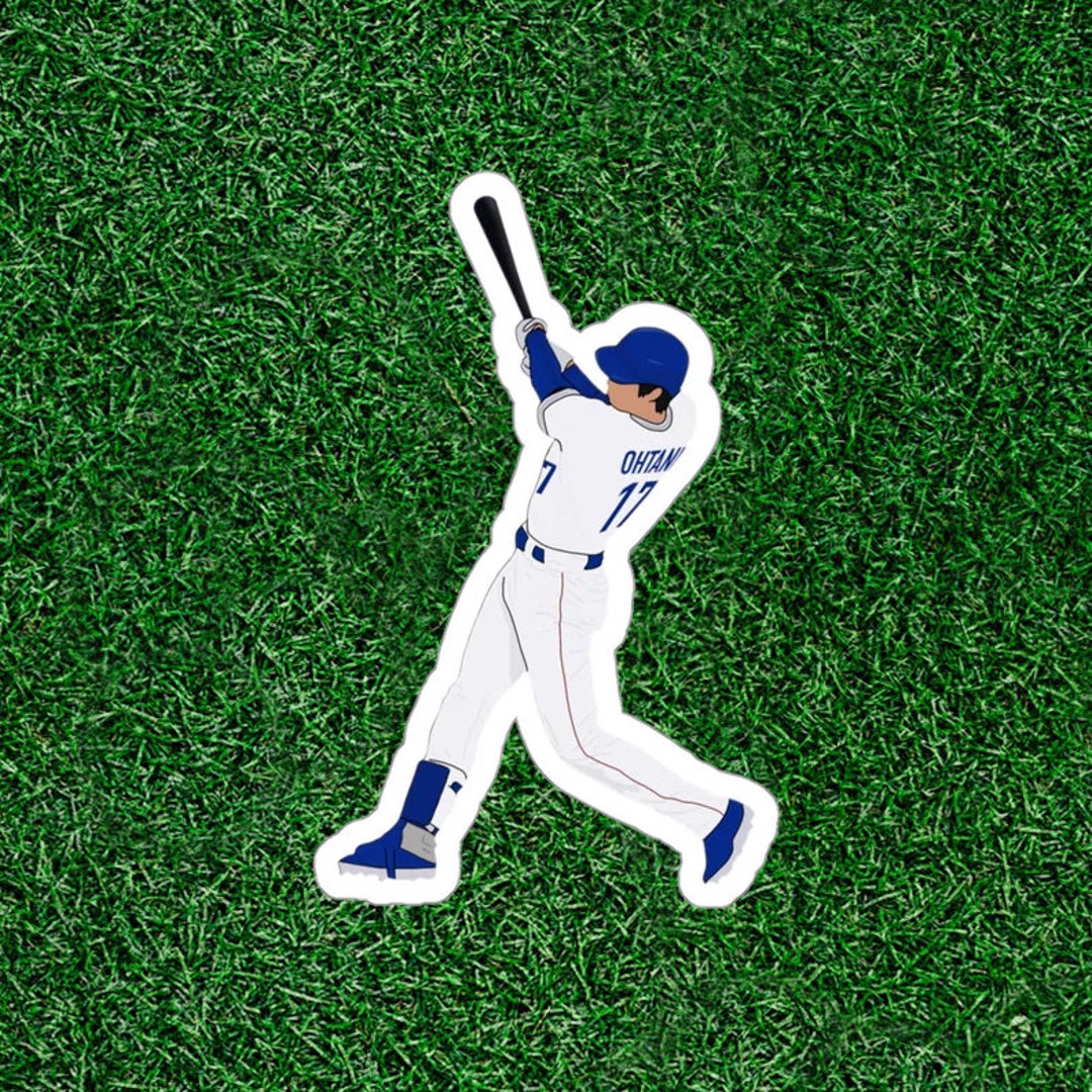 Dodgers Shohei Ohtani Waterproof Vinyl Sticker Decal Several Sizes ...