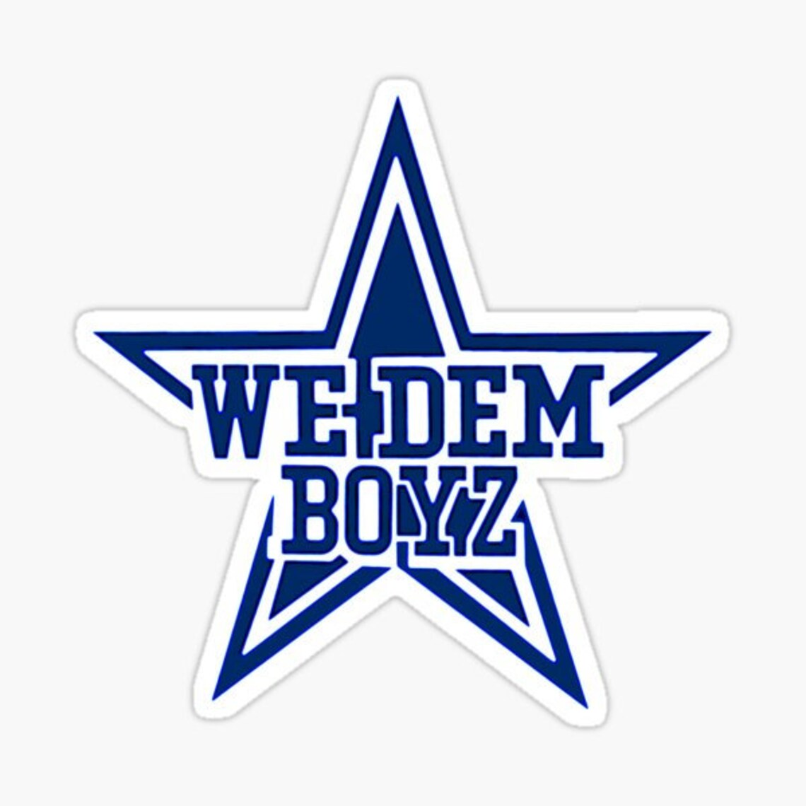 Cowboys We Dem Boyz Vinyl Decal Sticker Many Sizes Available - Etsy
