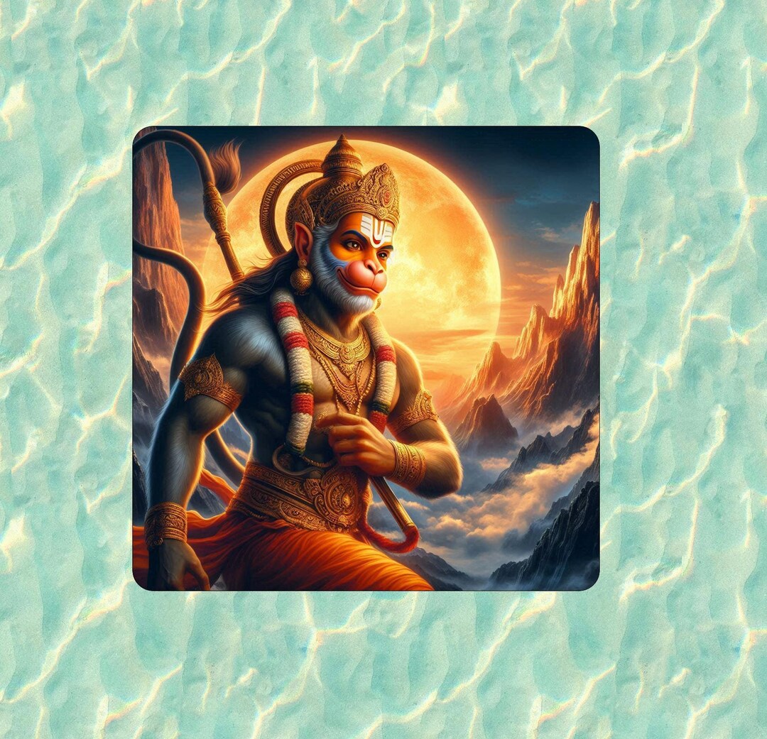 Hindu God Vinyl Sticker Decal Lord Hanuman Several Sizes Available - Etsy