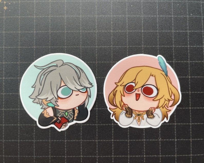 Alhaitham & Kaveh Haikaveh Home Chibi Stickers - Etsy