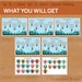 Alphabet Matching Worksheet: Hot Air Balloon ABC Game (digital Download ...