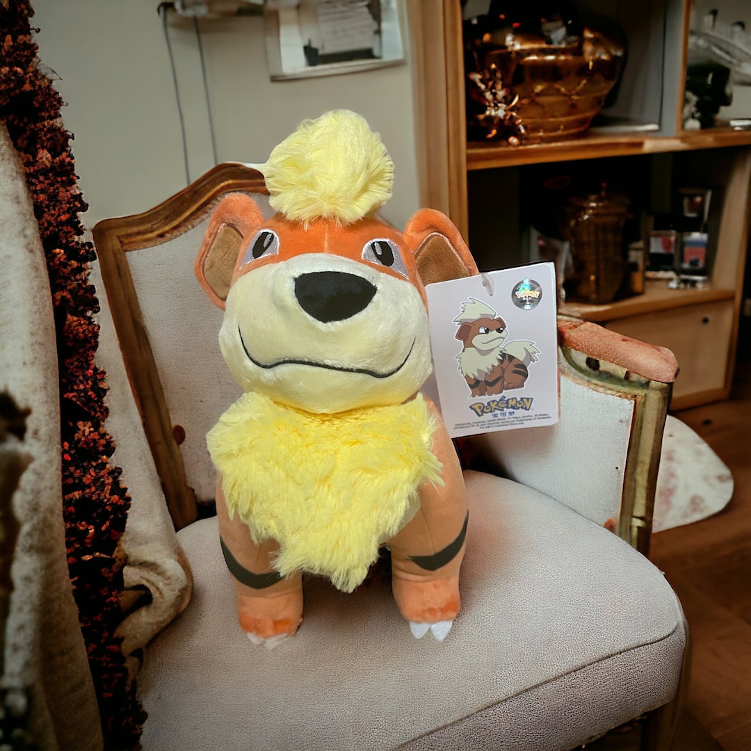 Pokémon Arcanine Plush - Etsy