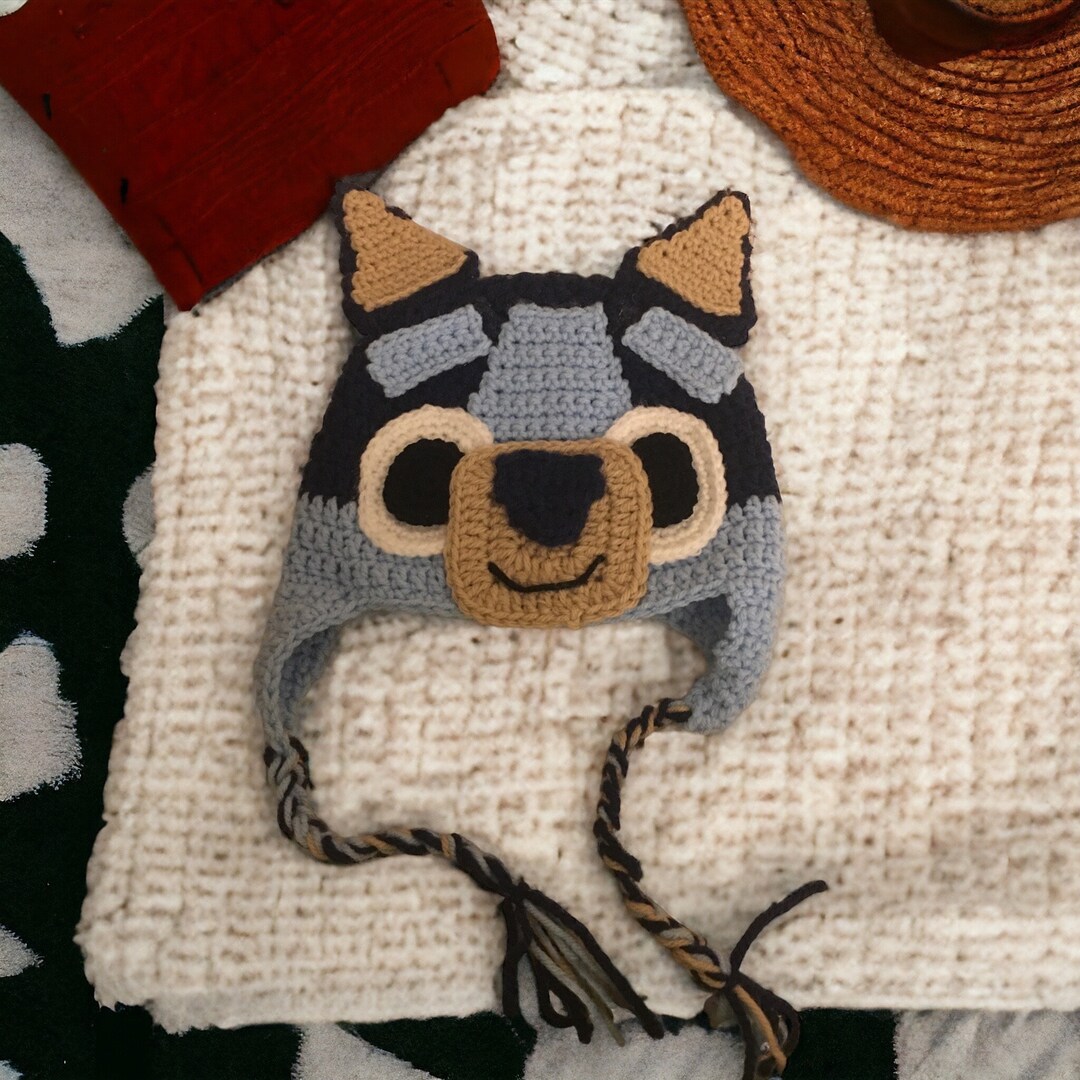 Crochet Bluey Toddler Hat - Etsy