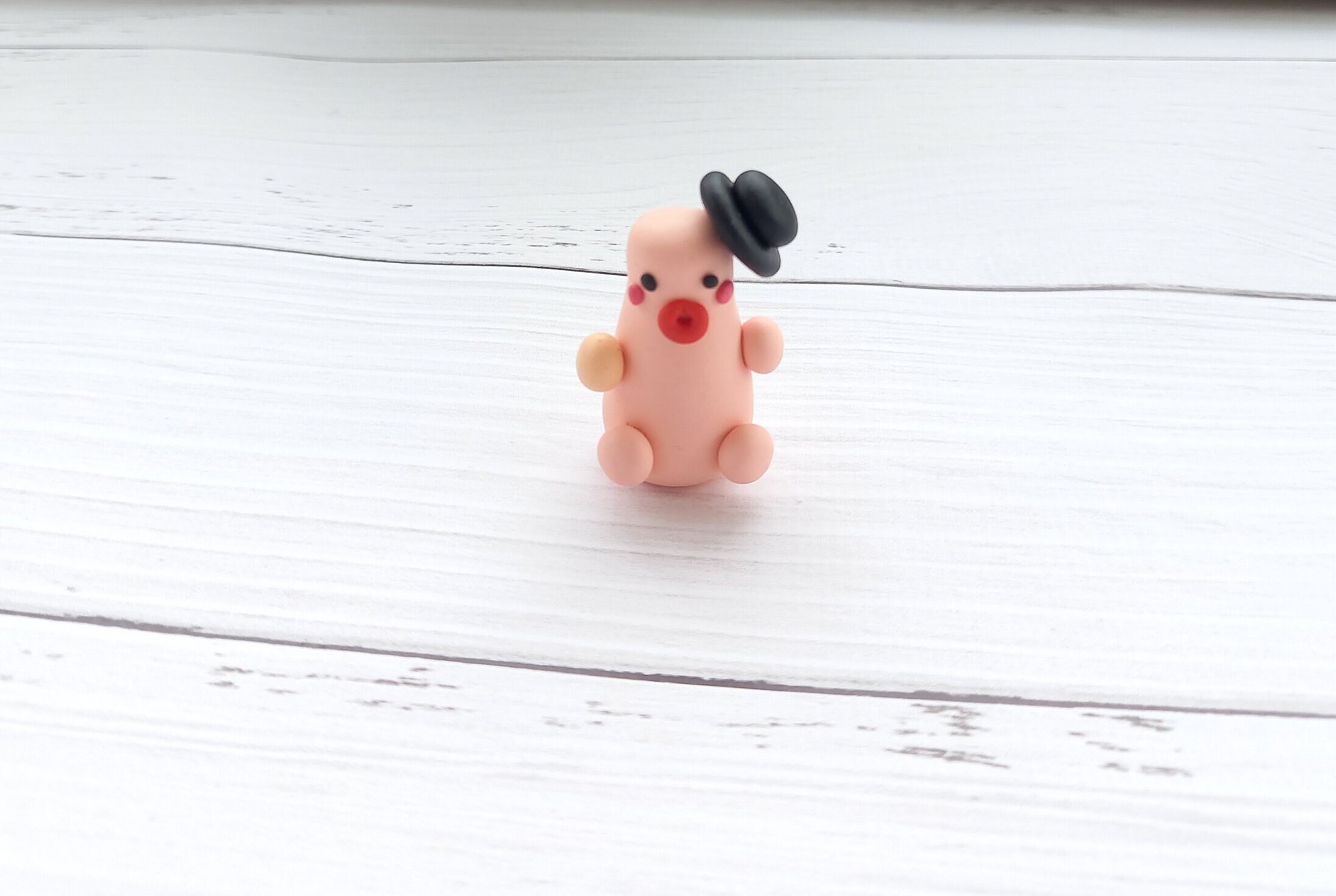 Polymer Clay Desk Buddy Handmade Desktop Decoration Polymer Clay ...