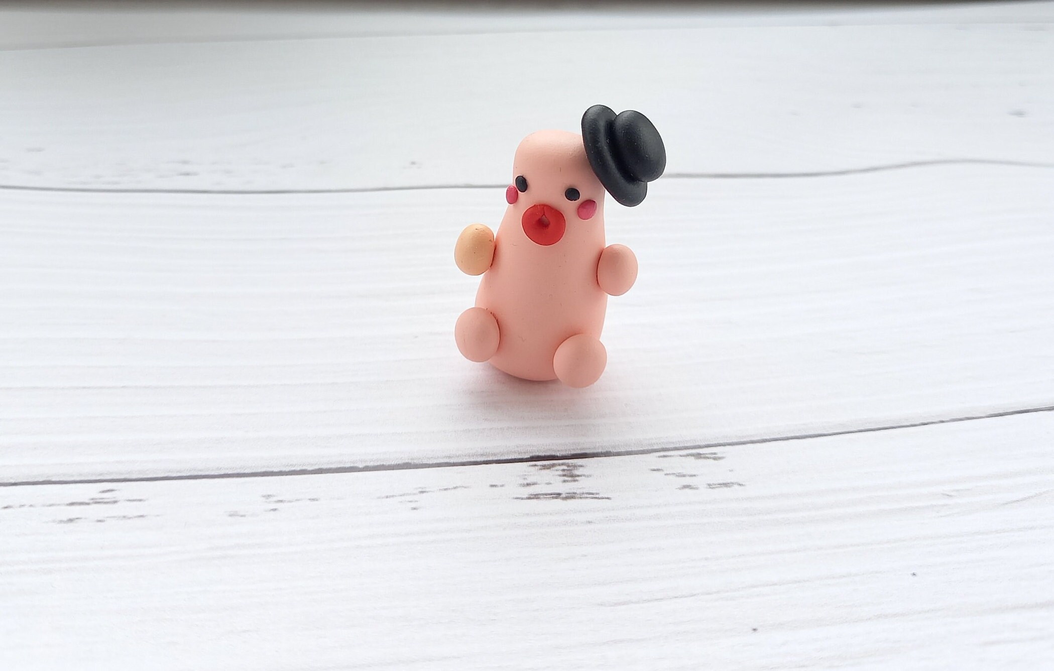 Polymer Clay Desk Buddy Handmade Desktop Decoration Polymer Clay ...