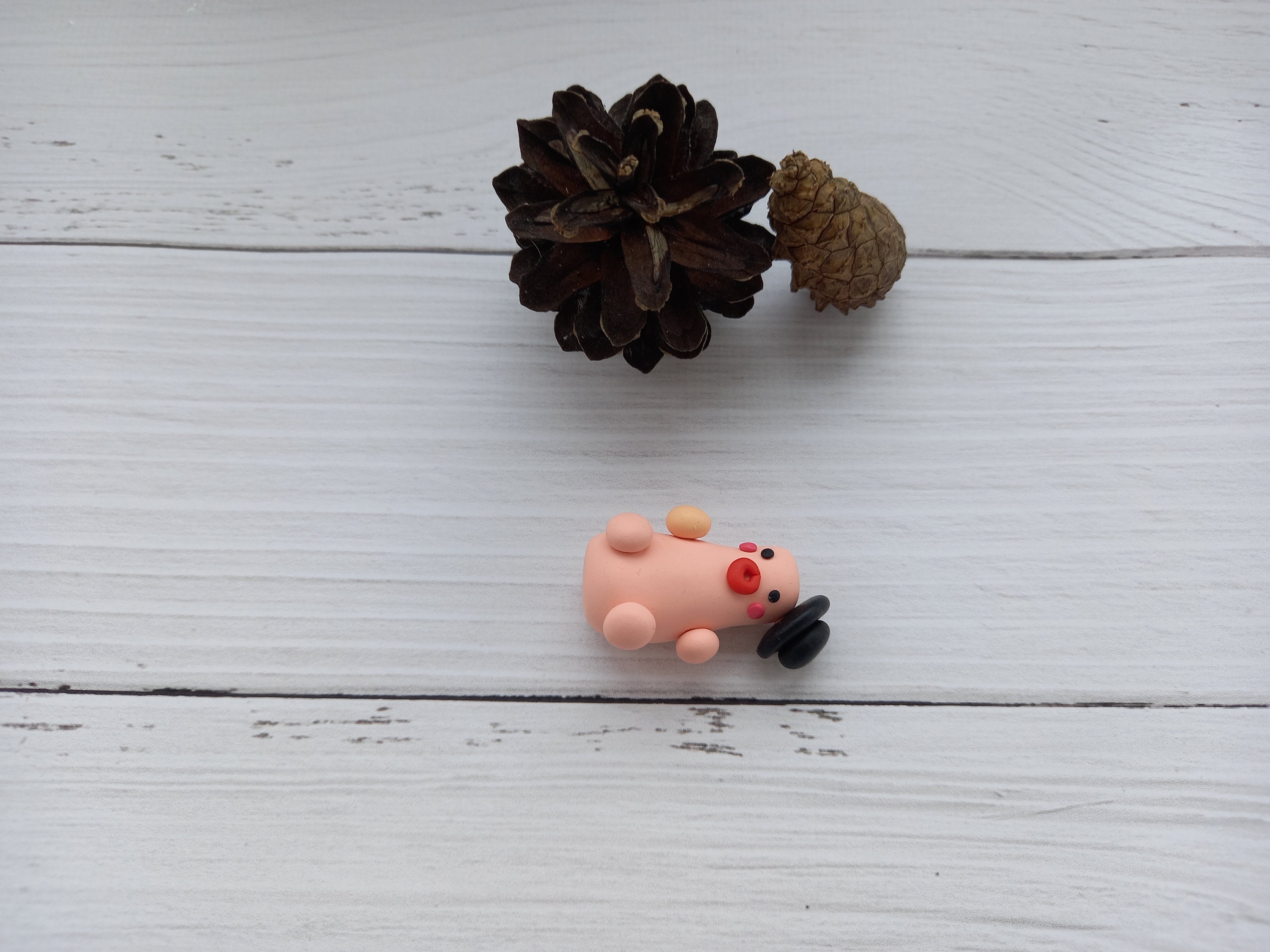 Polymer Clay Desk Buddy Handmade Desktop Decoration Polymer Clay ...