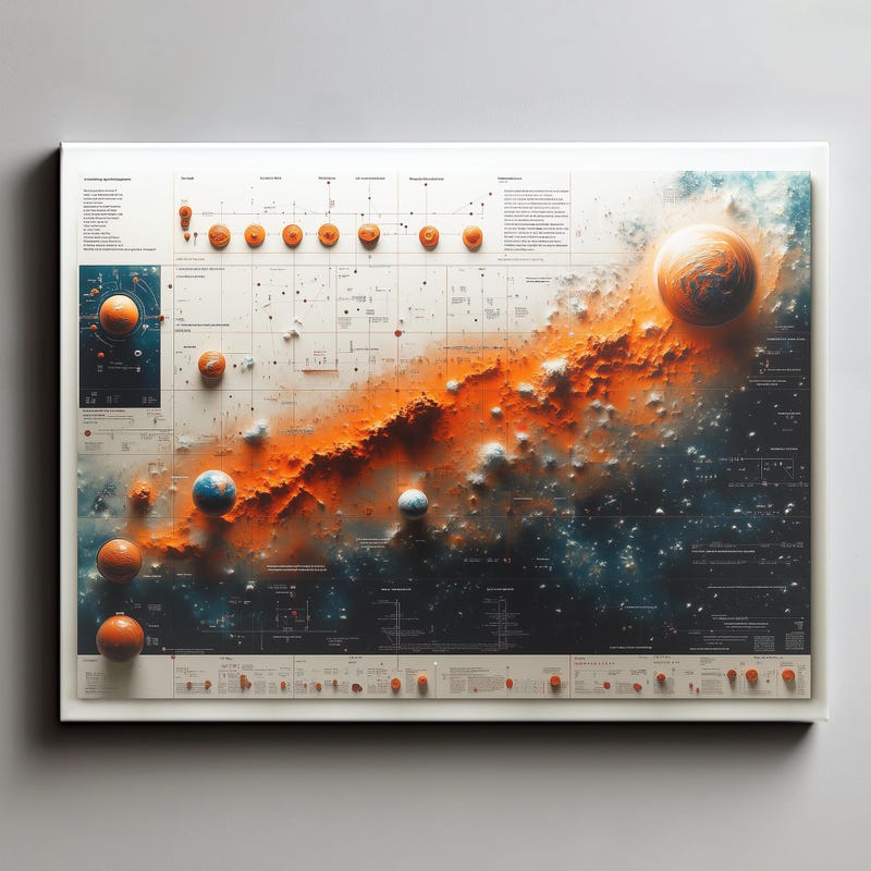 Solar System Art - Etsy