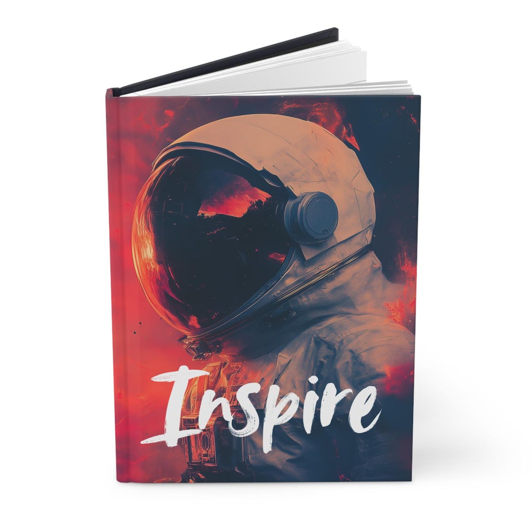 Inspire Notebook, Astronaut Design With Bold Inspiration for Kids ...