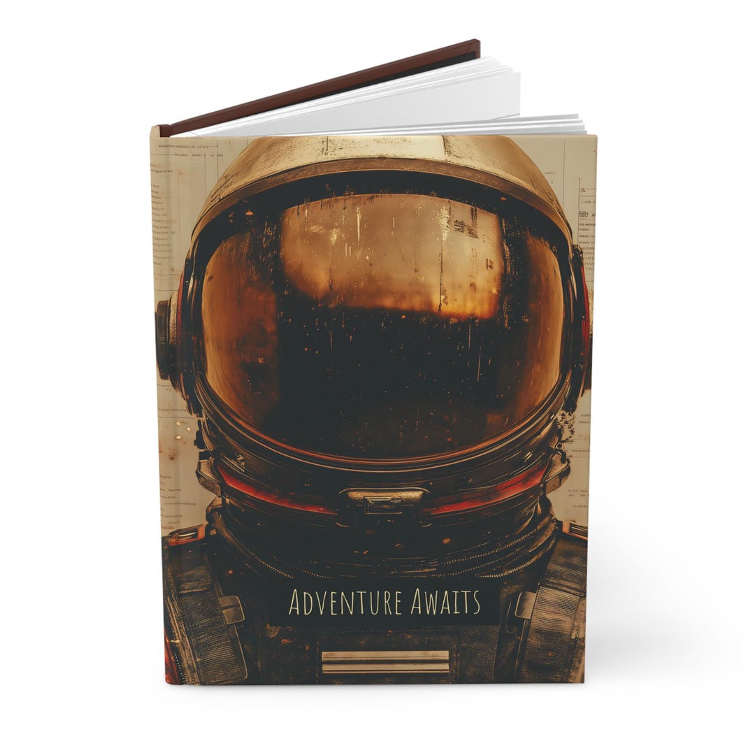 Space Adventure Notebook, Astronaut-themed Journal for Writing ...
