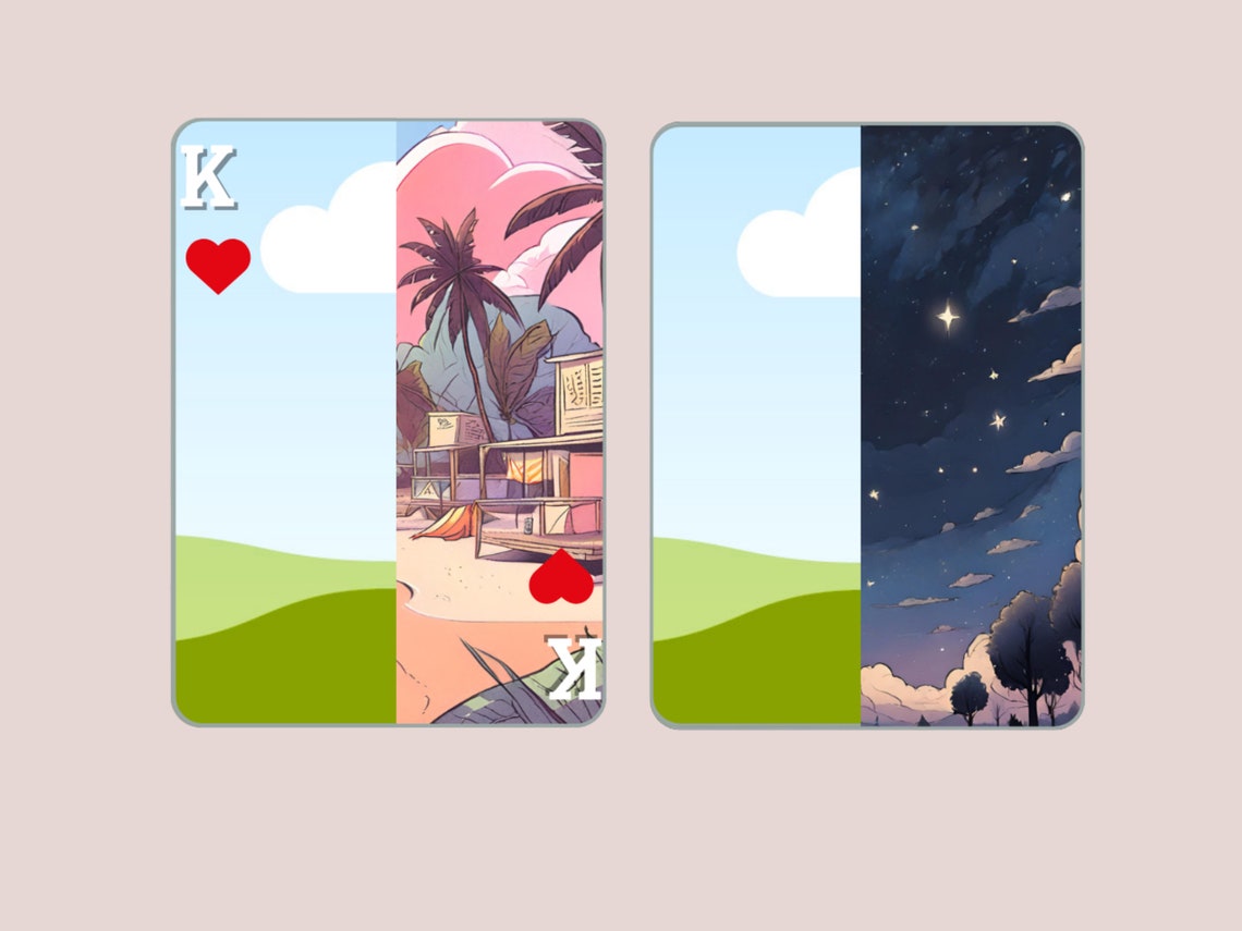 Custom Playing Cards, Playing Cards Template, Personalized Cards, Deck ...