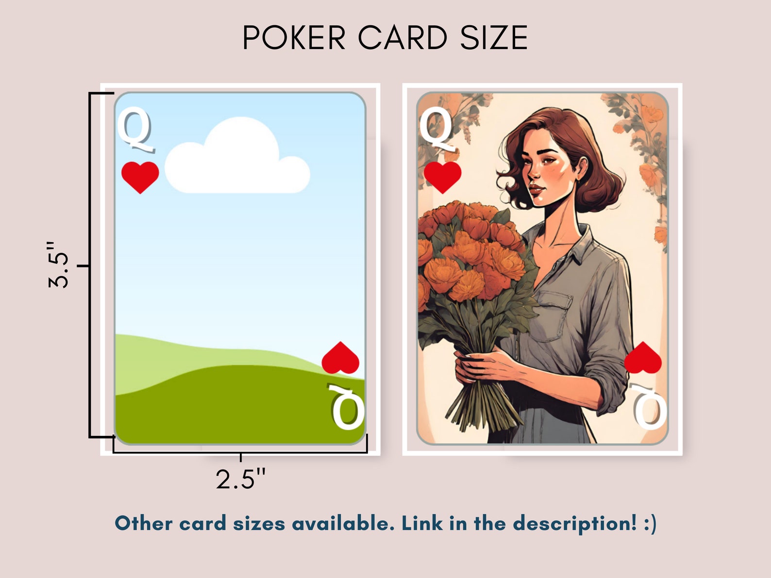 Custom Playing Cards, Playing Cards Template, Personalized Cards, Deck ...