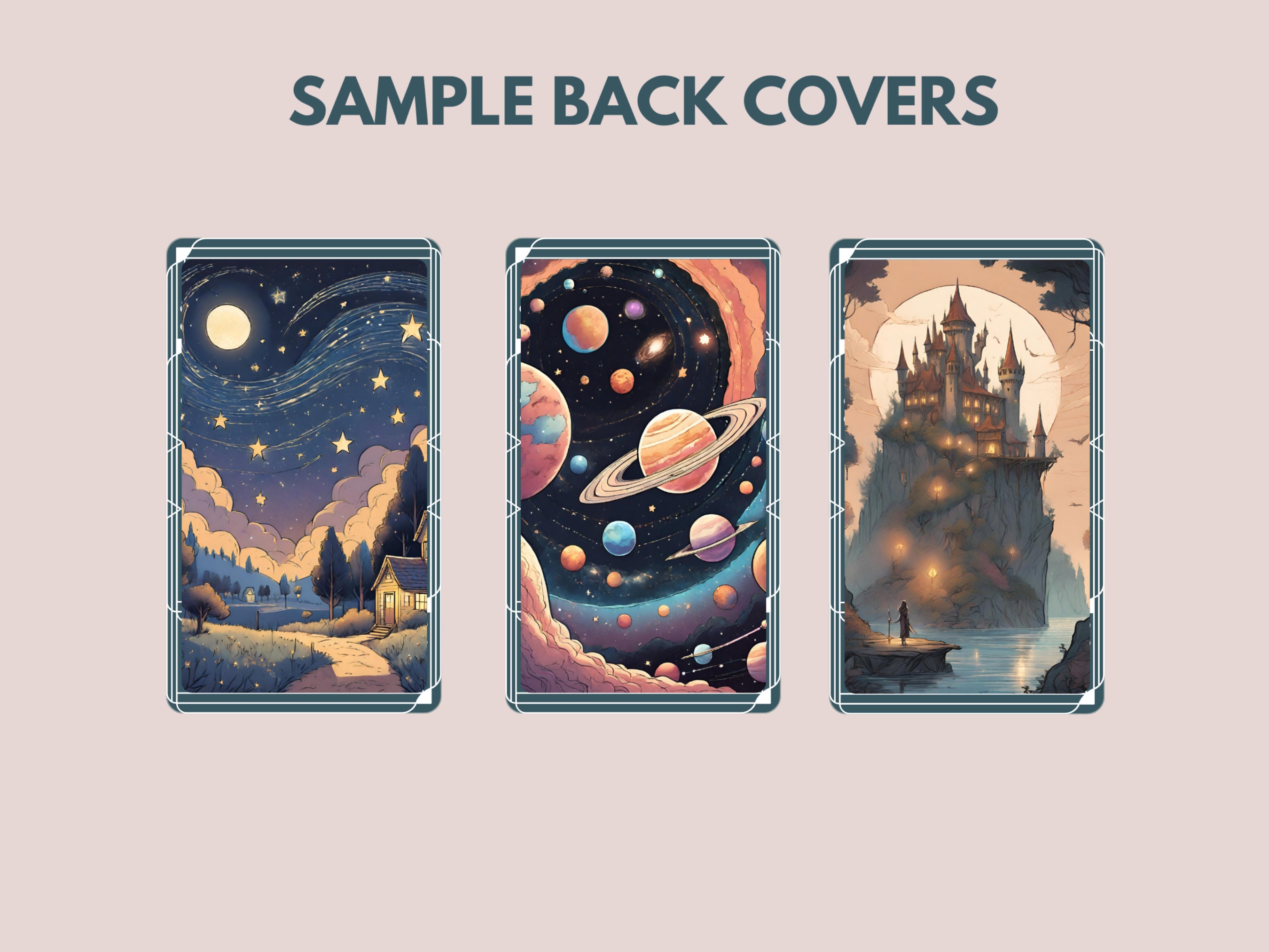Custom Tarot Cards, Tarot Cards Deck, Tarot Cards Printable, Digital ...