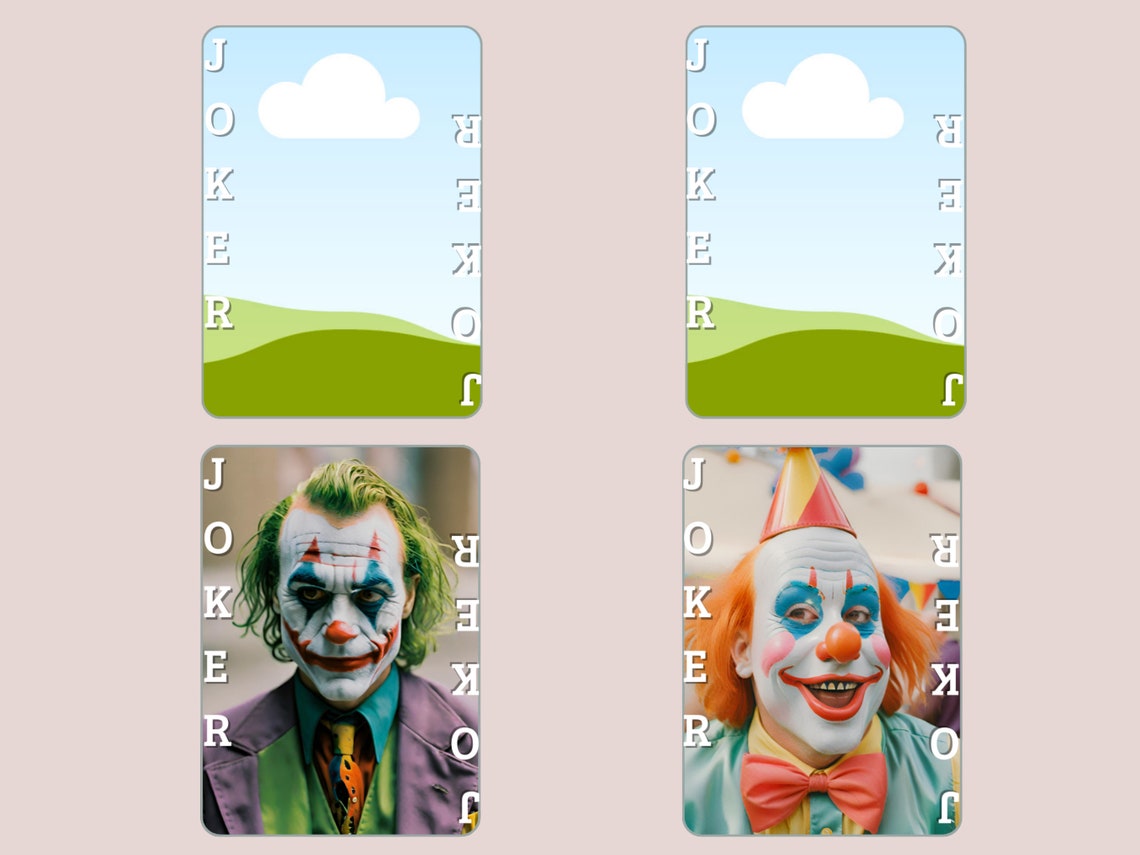 Custom Playing Cards, Playing Cards Template, Personalized Cards, Deck ...