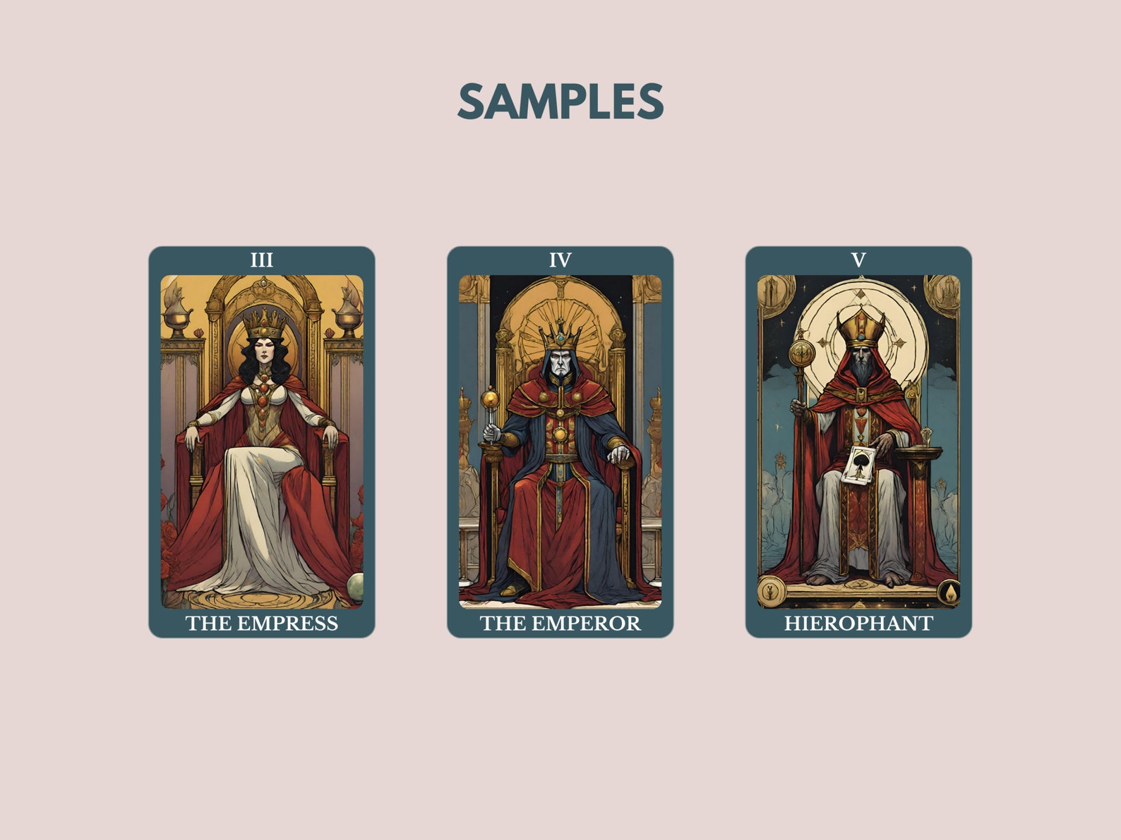 Custom Tarot Cards, Tarot Cards Deck, Tarot Cards Printable, Digital ...