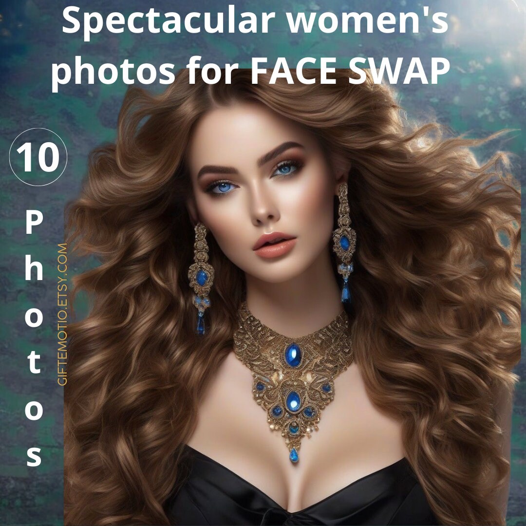 Face Swap 10 Women's Photos, Face Transformation, Photo Editing ...