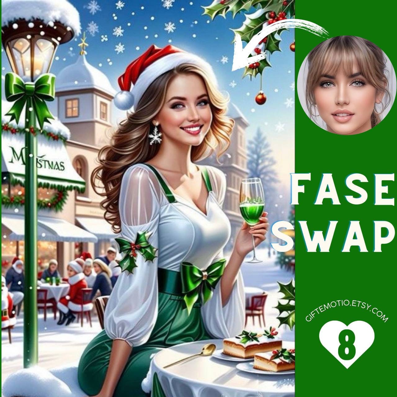 Face Swap Servicedigital Face Transformationphoto Editingpersonalized ...