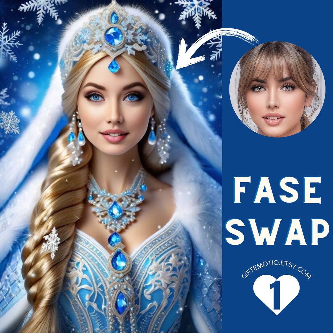 Face Swap Servicedigital Face Transformationphoto Editingpersonalized ...