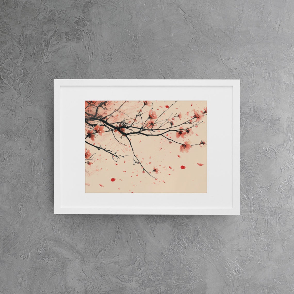 Cherry Blossom Tree Print Art, Digital Download, 3 Motifs in 5 Sizes ...