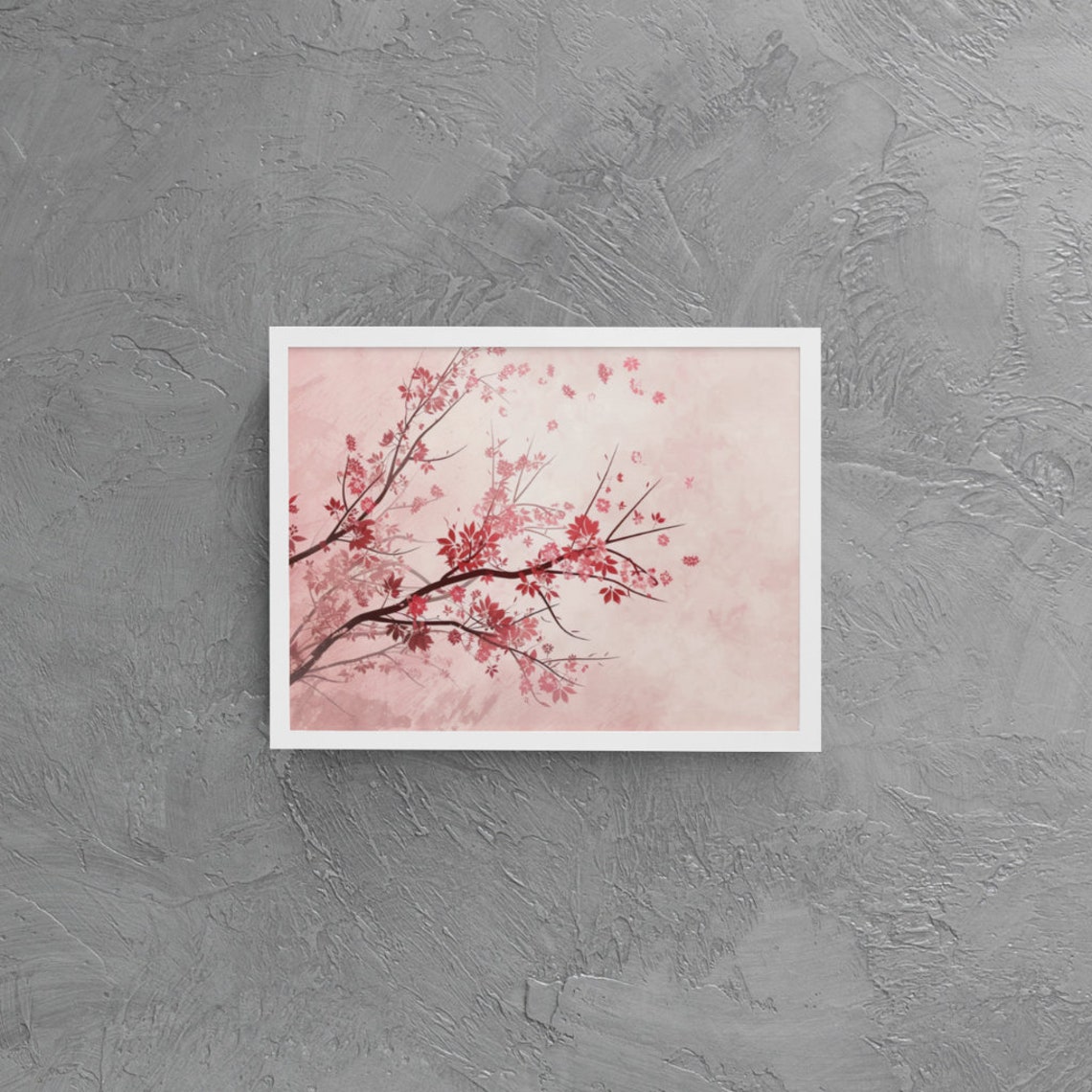 Cherry Blossom Tree Print Art, Digital Download, 3 Motifs in 5 Sizes ...