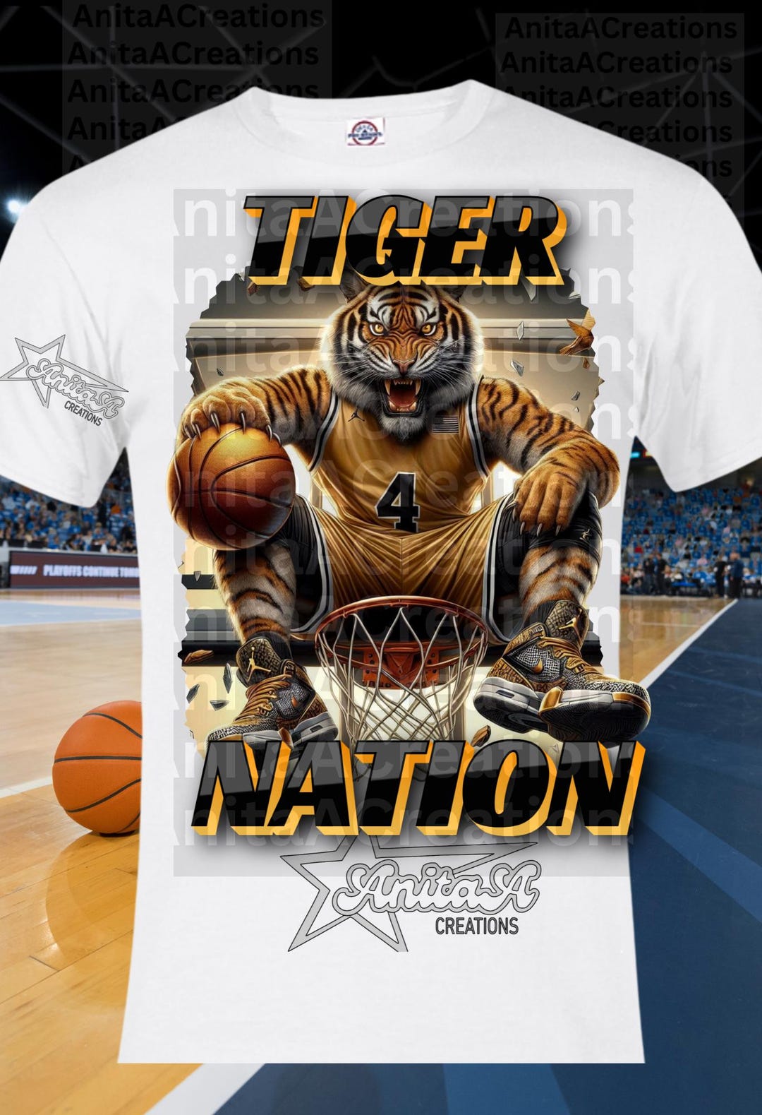 TIGER BASKETBALL BUNDLE - Etsy