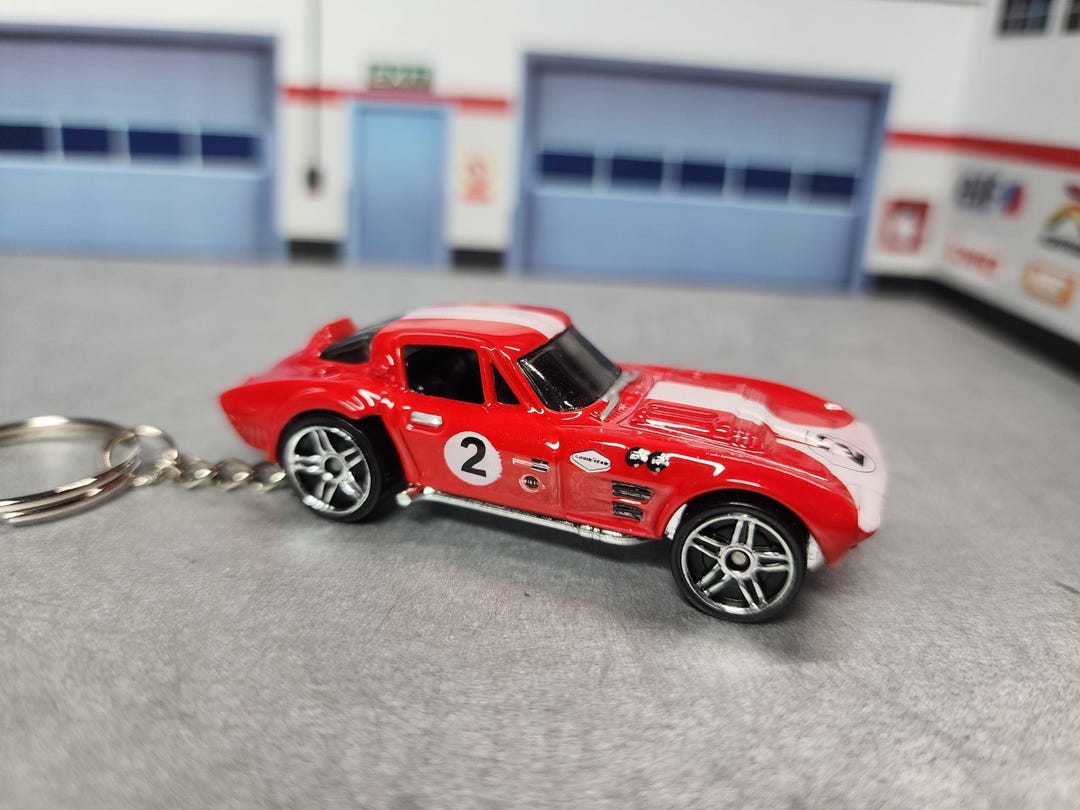 64 Corvette Keychain, 1964 Corvette C2 Keychain, Corvette Keychain ...