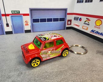 Mini Cooper Keychain, Custom Mini Cooper Keychain, Cooper Keychain - Etsy