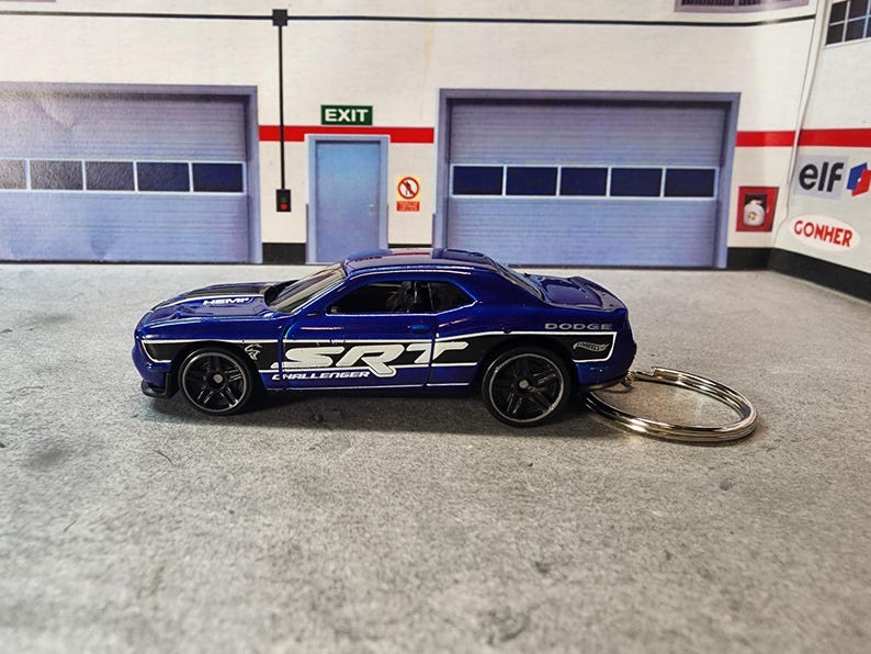 Dodge Challenger SRT Diecast Keychain, 2015 MOPAR Scale Model - Etsy
