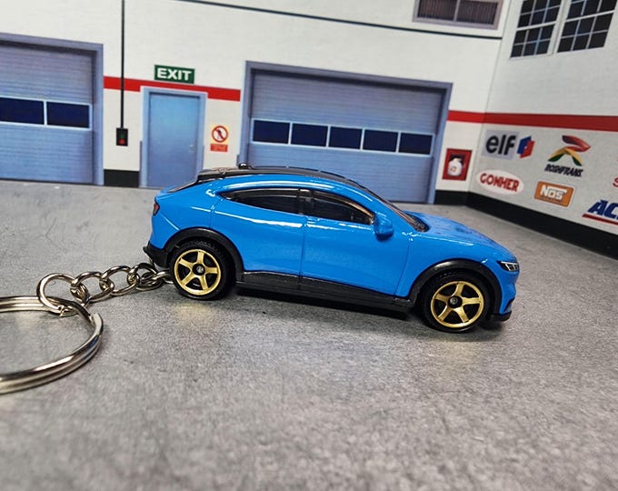 2021 Ford Mustang Mach-e Keychain, Ford Mustang Mach E 1400 Keychain ...