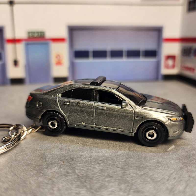 Sheriff Car Keychain - Etsy