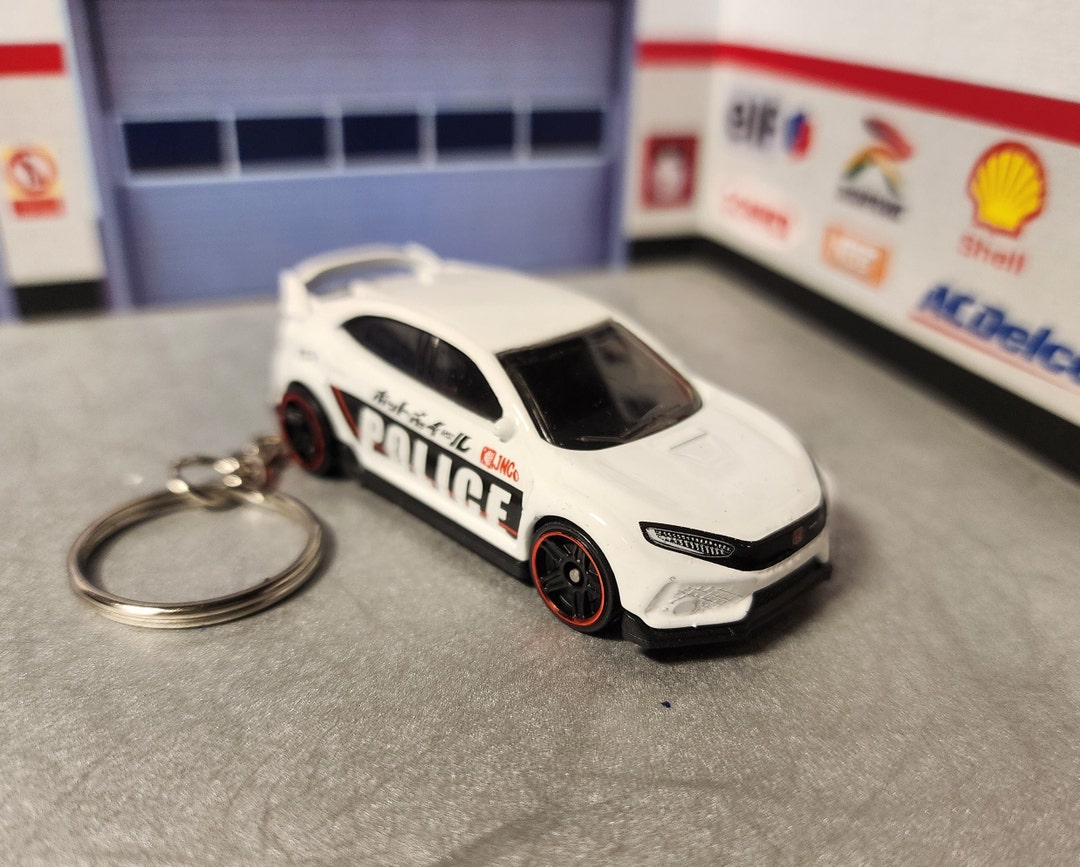 Honda Civic Type R Keychain, 2018 Honda Type R Keychain, Police Car ...