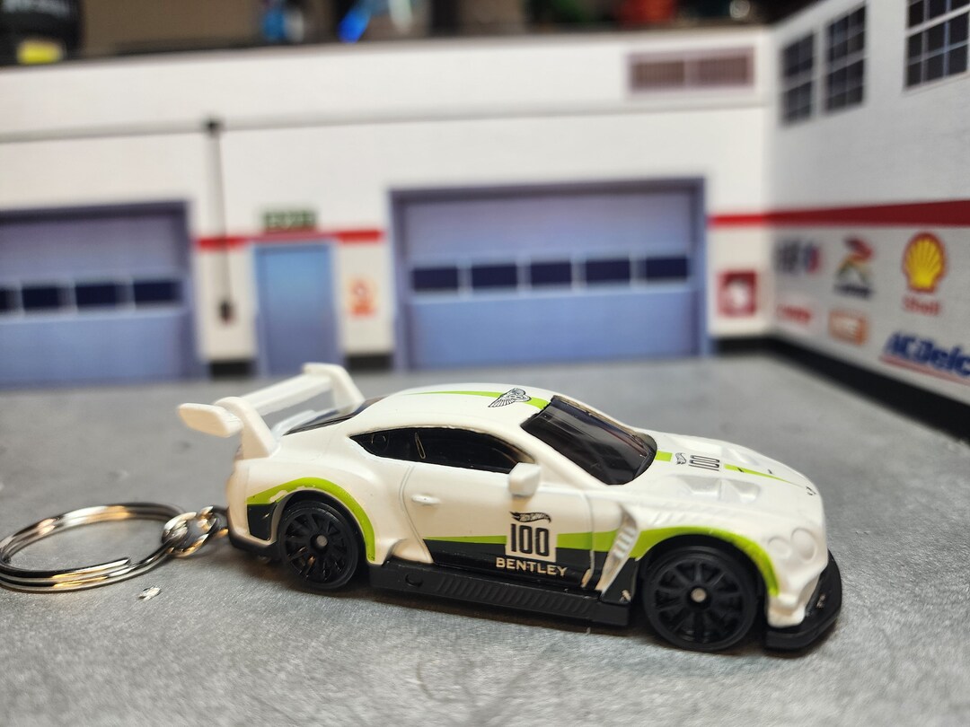 Bentley Continental GT3 Keychain, Bentley Keychain, Bentley Continental ...