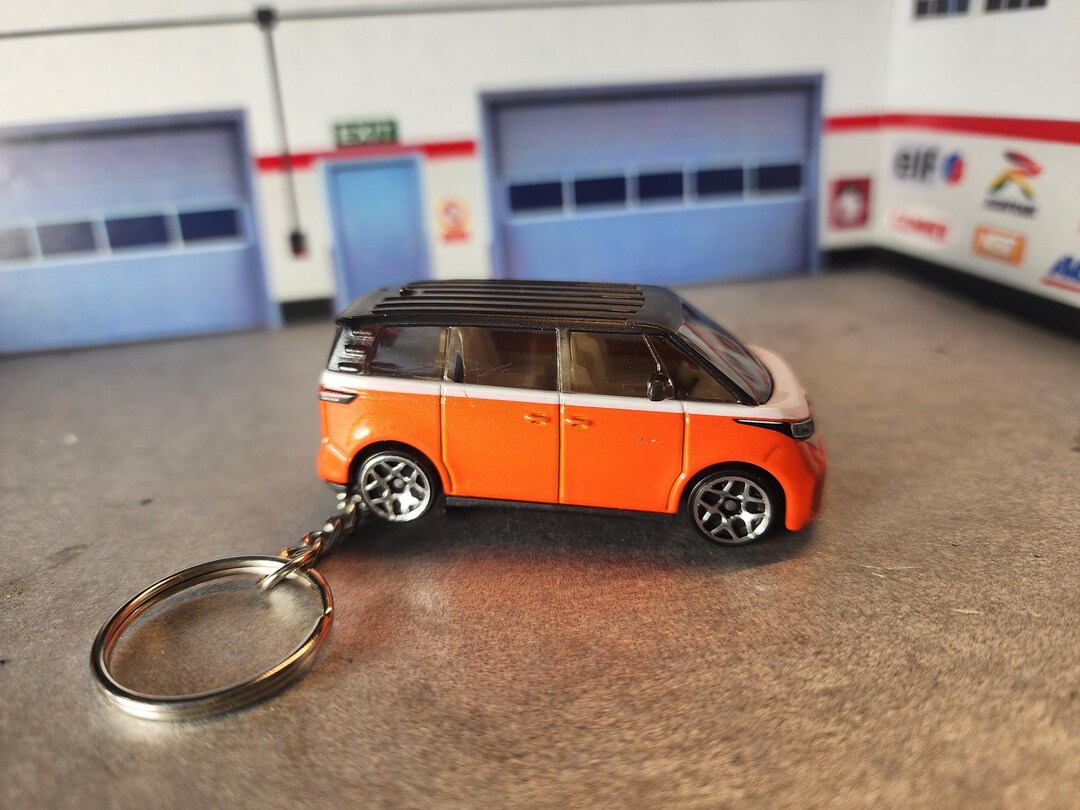 VW ID Buzz Keychain, Custom Volkswagen ID Buzz Keychain, Diecast Vw ...